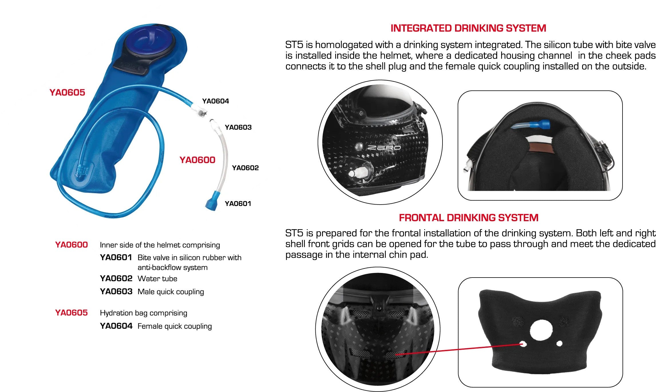 STILO HYDRATION BAG + TUBE + FEMALE QUICK COUPLING – Momentum Racing