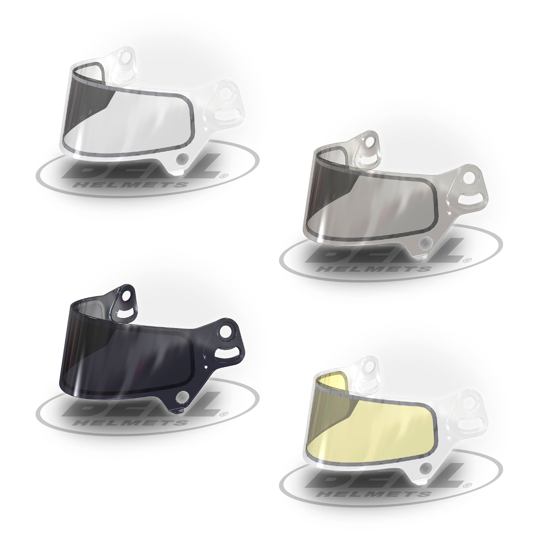 BELL SHIELD SE07 3MM VISORS for HP7, RS7 Carbon, RS7 Pro, RS7-K Helmet ...